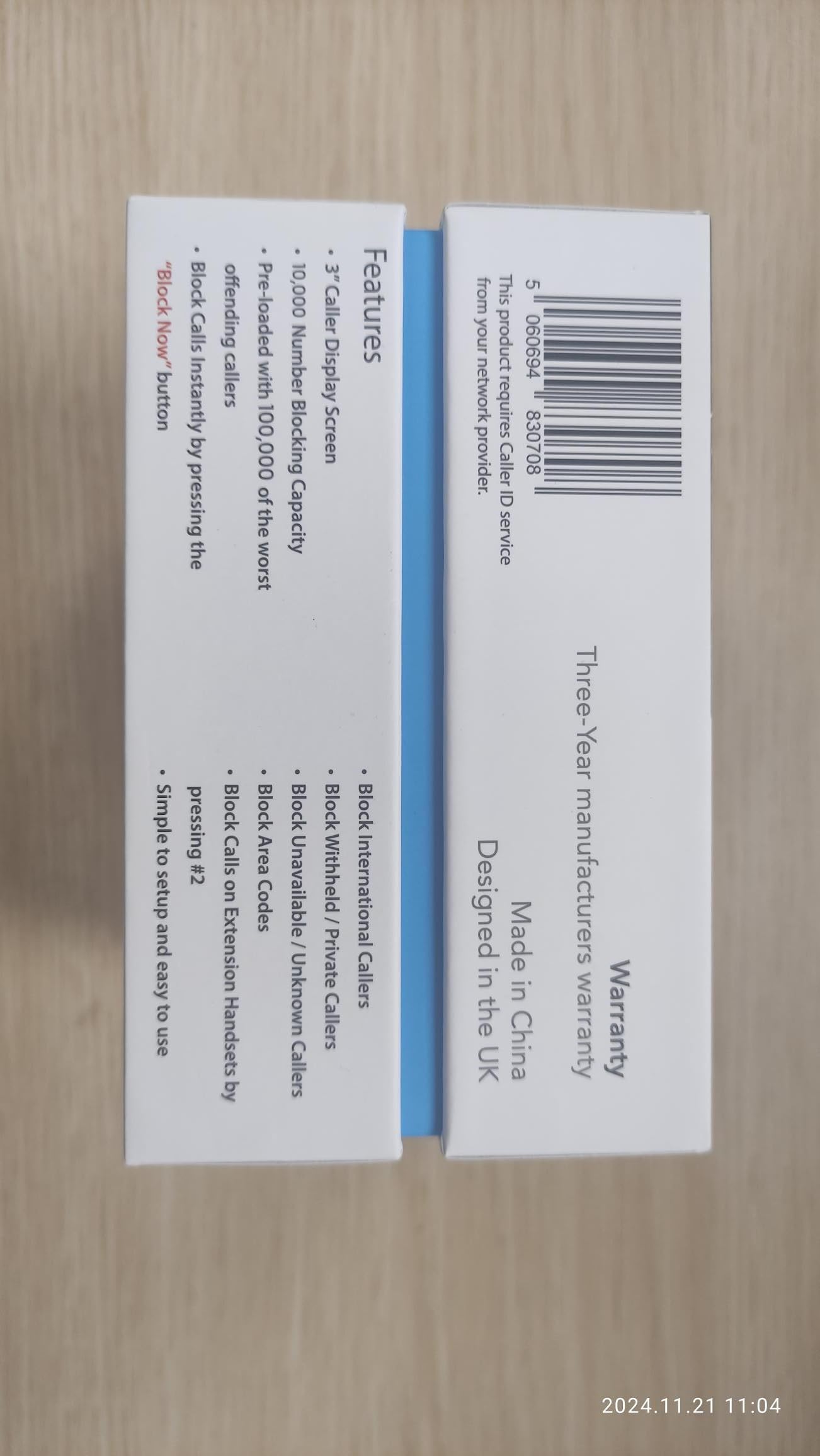 CPR V100K Spam Call Blocker for Landline Phones β Stop All Unwanted Calls at a Touch of a Button - Scam Call Blocker for Home Phones