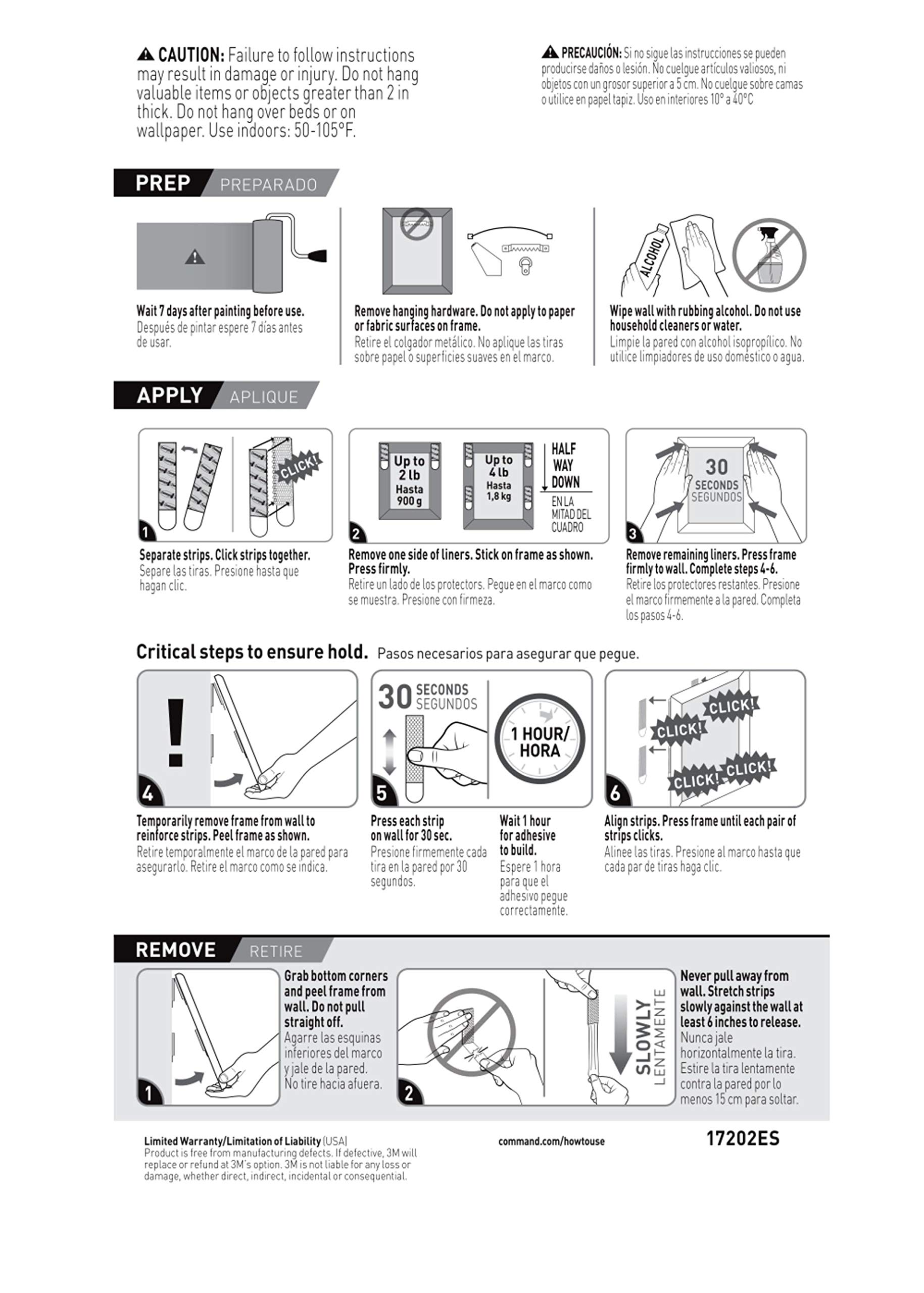 Command Small Picture Hanging Strips, Damage Free Hanging Picture Hangers, No Tools Wall Hanging Strips for Living Spaces, 18 White Adhesive Strip Pairs(36 Command Strips)