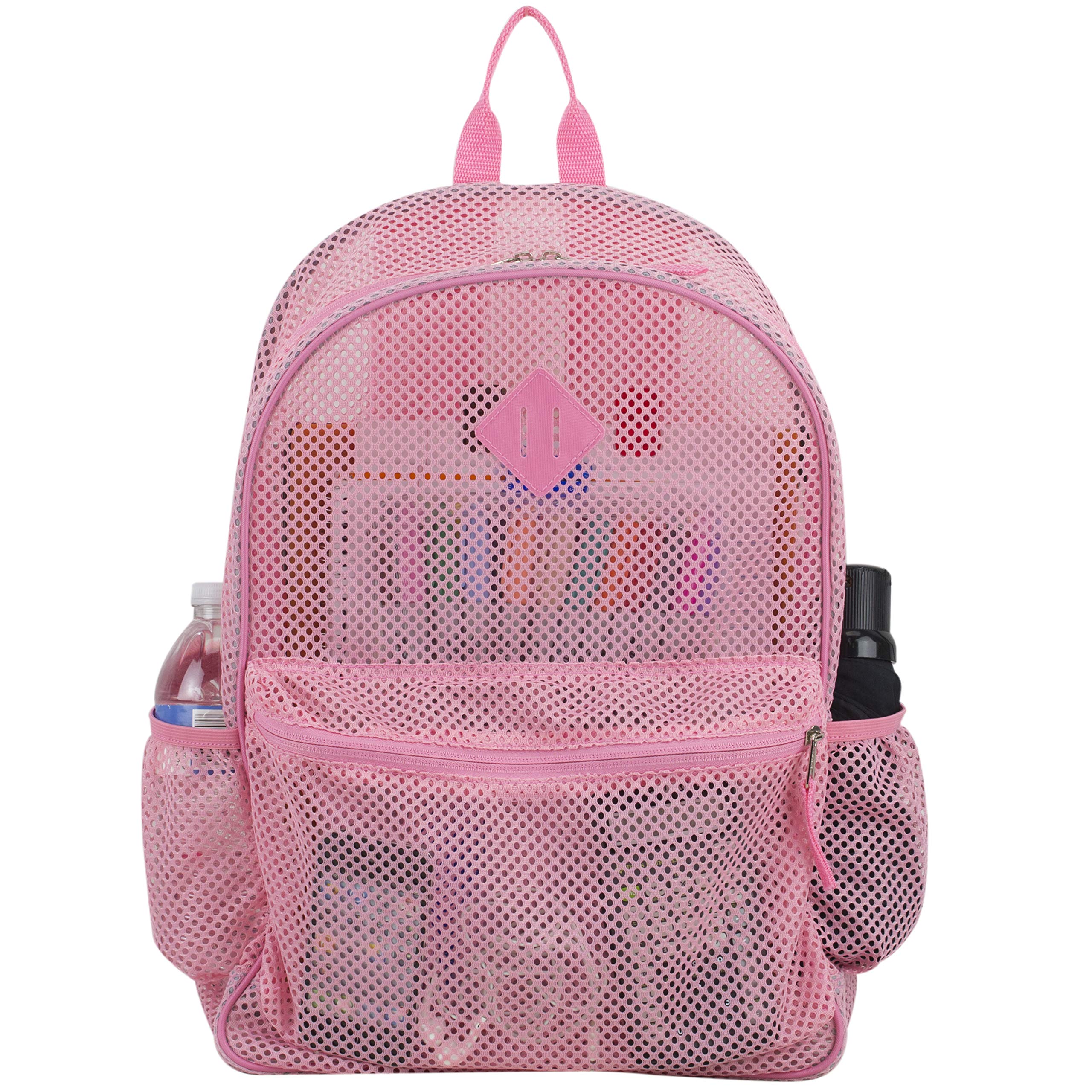 Eastsport Mesh Backpack, Candy Pink