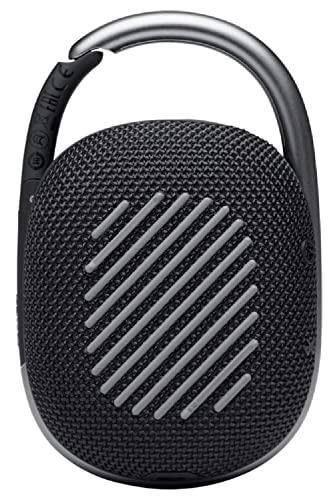 2 Pack JBL Clip 4 Waterproof Wireless Audio Bluetooth Speaker Bundle (Black)