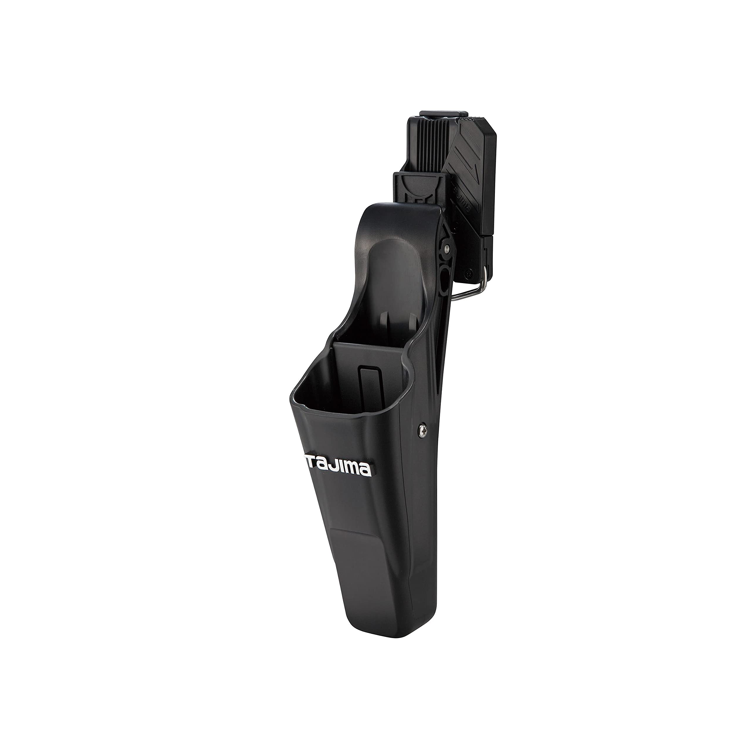 TAJIMA Holster for Chisel Knife - DK Series Electrician's Tool with 2 Pockets & Clip-N-Hold Design - DK-SFHS2-T