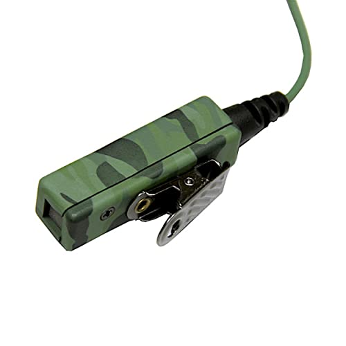 MaximalPower RHF MOT 2PIN HQ(CF) 2-Way Radio Camouflage Headset Earpiece for Motorola