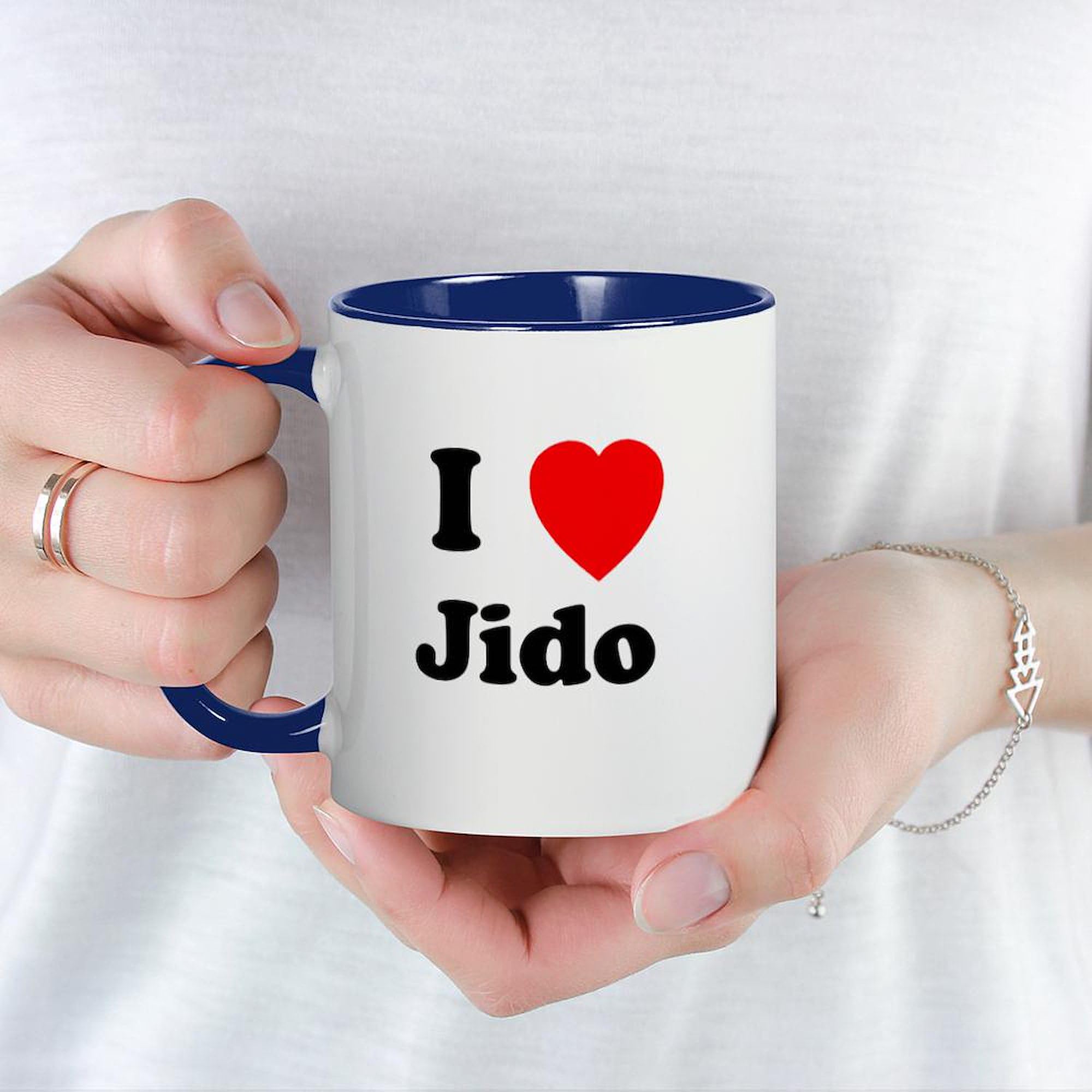 CafePress I Heart Jido Mug Ceramic Coffee Mug, Tea Cup 11 oz