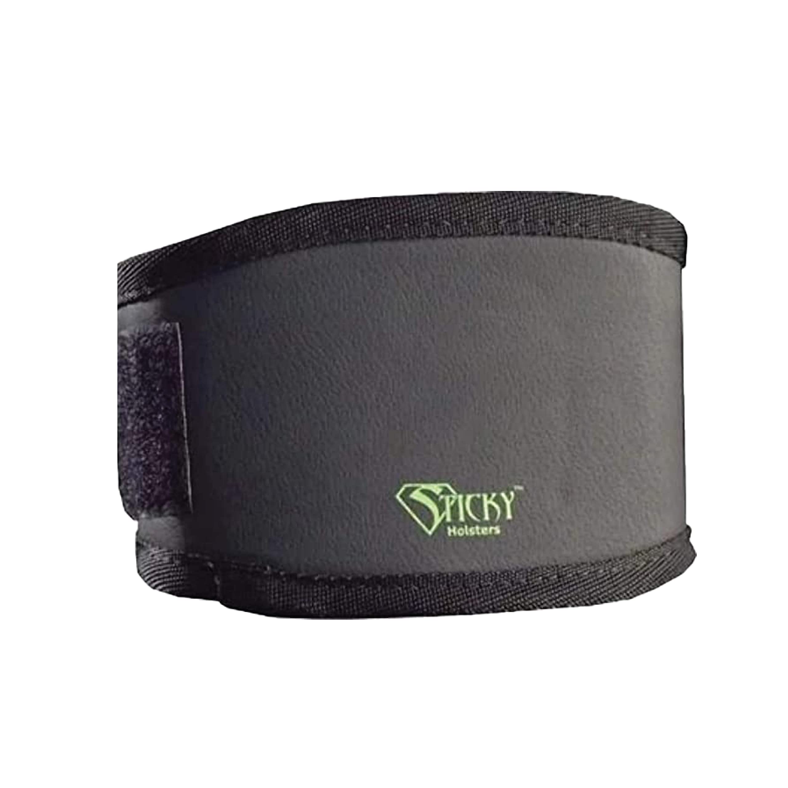 Sticky Holsters AnkleBiter Wrap Leg Rig Ankle Holster with Strap Accessory - for Concealed Carry Leg, Thigh, Ankle Gun Case Holder for Men and Women; Black