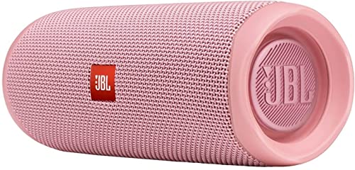 JBL FLIP 5 Portable Speaker IPX7 Waterproof On-The-Go Bundle with WRP Deluxe Hardshell Case (Pink)