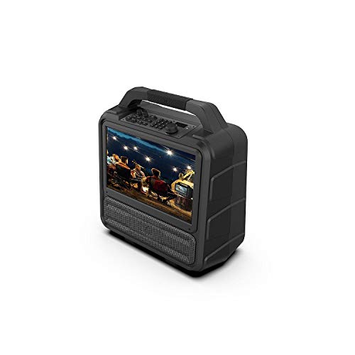 Monster Vision | Portable Entertainment System, 15.6” Full HD Screen, 60W Audio | Up to 25 Hours Playback | Two HDMI Ports for Your Favorite Smart Streaming Device & Gaming Console | Portable TV
