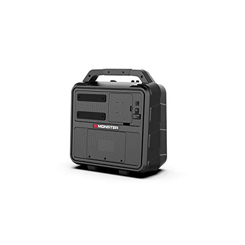 Monster Vision | Portable Entertainment System, 15.6” Full HD Screen, 60W Audio | Up to 25 Hours Playback | Two HDMI Ports for Your Favorite Smart Streaming Device & Gaming Console | Portable TV
