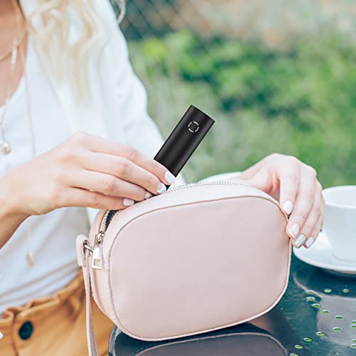 EnergyQC Fast Charging Portable Charger 5000mAh,External Battery Power Bank with USB-C Input(Recharge Only), Battery Pack Compatible with iPhone,Samsung Galaxy,Airpods and More-Black