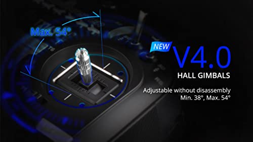 RadioMaster TX16S Mark II (Carbon Fiber Edition) 2.4GHz 16 Channel EdgeTX OpenTX Radio Transmitter Mode 2 (4-in-1 w/Hall Gimbal V4.0)