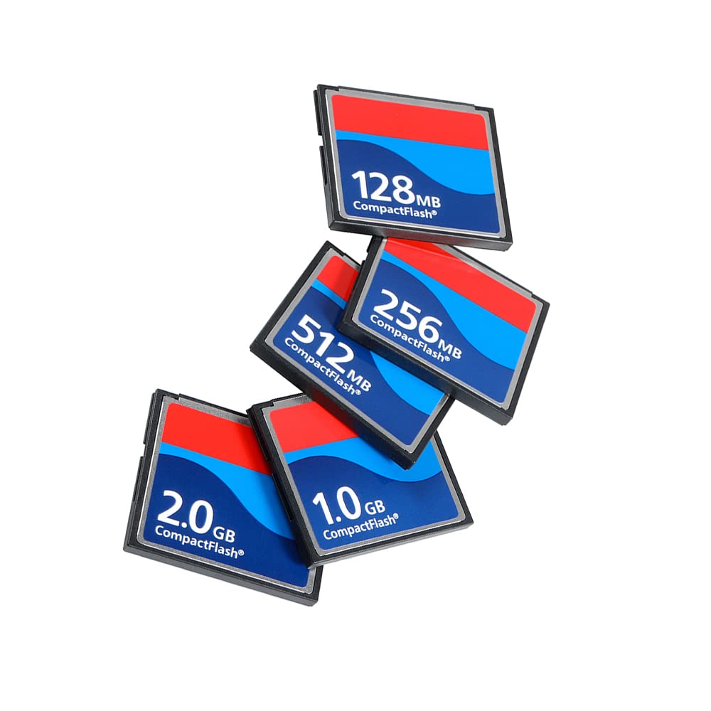 ZhongSir Two Pack 1GB Compact Flash Memory Card High Speed Digital Camera Card Industrial Grade Card(2pack)