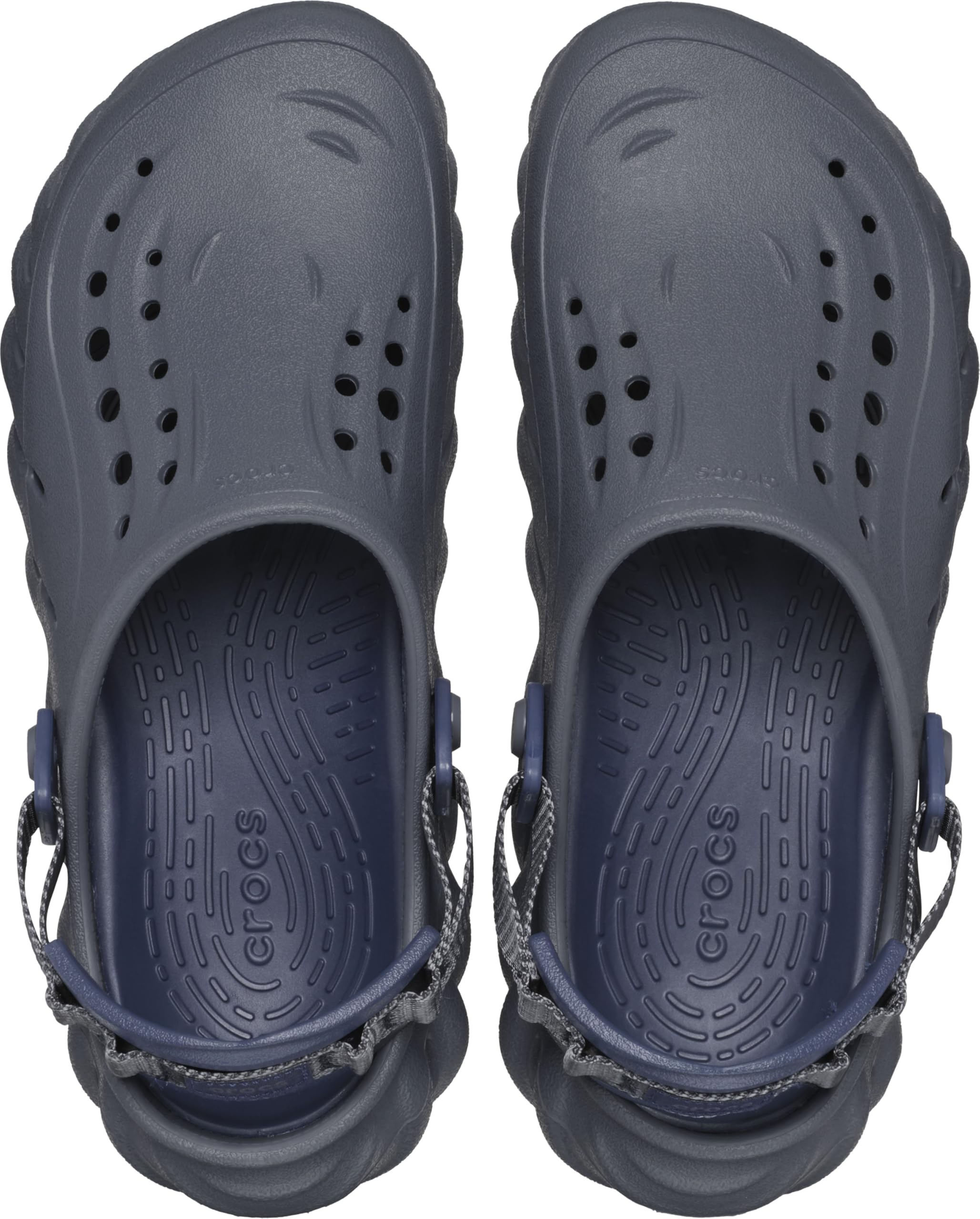 Crocs Unisex Echo Clogs, Storm, 6 US Men