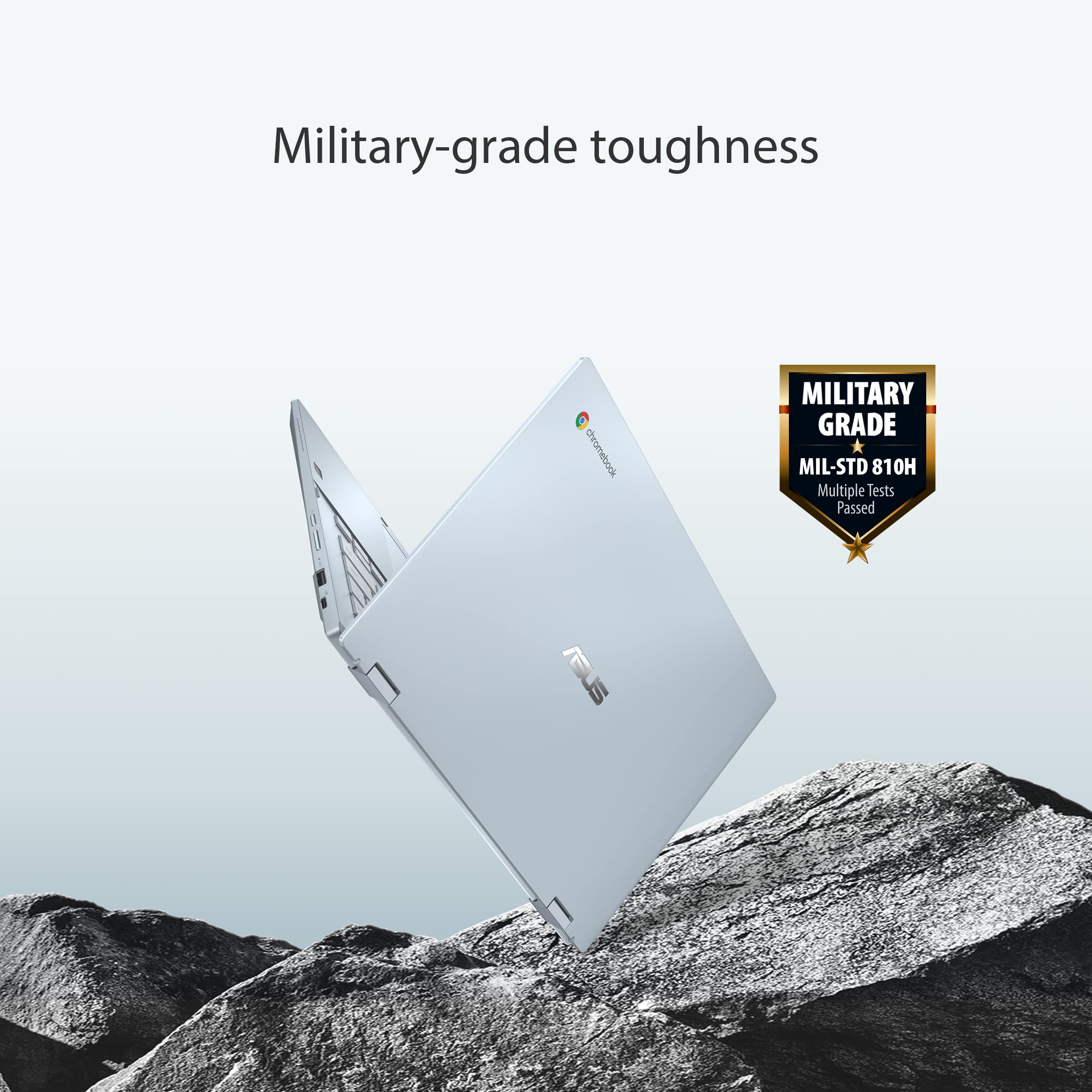 ASUS Chromebook Flip CX3, 14" Touchscreen FHD NanoEdge Display, Intel Core i7-1160G7 Processor, 512GB SSD, 16GB RAM, Garaged Stylus, Backlit Keyboard, Wi-Fi 6, Chrome OS, AI Blue, CX3400FMA-DH762T-S