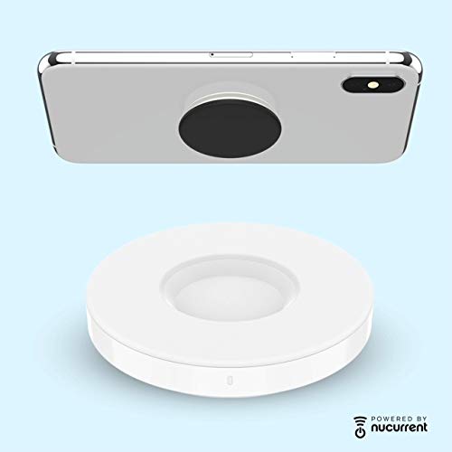 PopSockets PopPower Home: Wireless Charger for Phones - White (Gloss)
