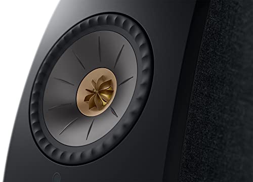 KEF LSX II Wireless HiFi Speaker System (Carbon Black)