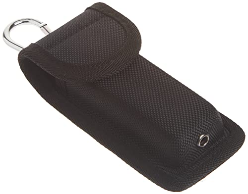 Outdoor Edge 4.5" Nylon Utility Holster - for Carrying Folding Knives, Multi-Tools, Gun Magazines and Accessories - Includes Belt Clip and Carabiner