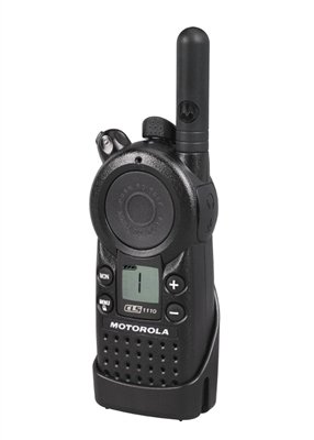 6 Pack of Motorola CLS1110 Walkie Talkie Radios with Headsets