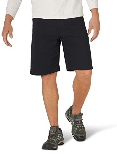 Wrangler Authentics mens Performance Comfort Flex Cargo Shorts, Black, 33 US