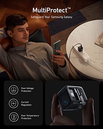 Anker 333 USB C to USB C Cable (6ft 100W, 2-Pack), USB 2.0 Type C Charging Cable Fast Charge & 45W USB C Super Fast Charger, 313 Charger, Ace Foldable PPS Fast Charger Supports Super Fast Chargi