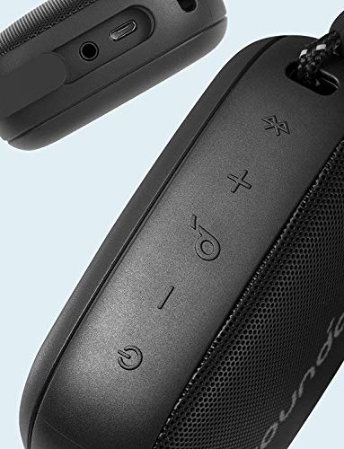 Soundcore Anker Icon Mini, Waterproof Bluetooth Speaker with Explosive Sound, IP67 Water Resistance (Black)