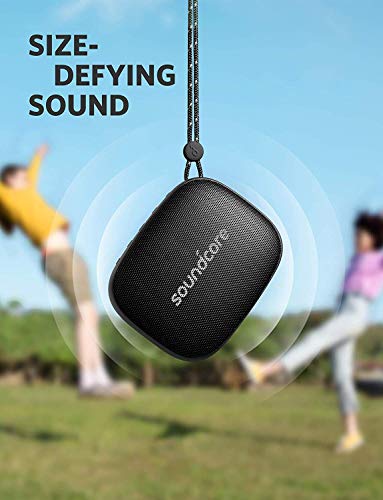Soundcore Anker Icon Mini, Waterproof Bluetooth Speaker with Explosive Sound, IP67 Water Resistance (Black)
