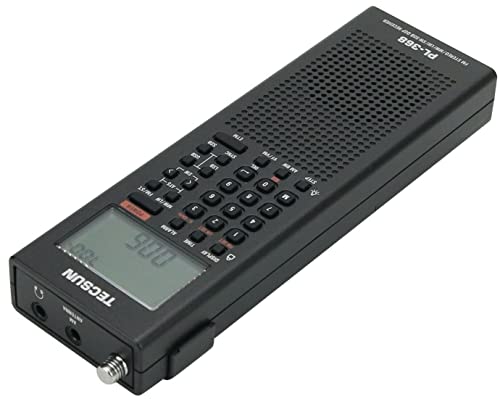 Tecsun Digital PL368 AM/FM/LW/SW Worldband Radio with Single Side Band Receiver (Black)