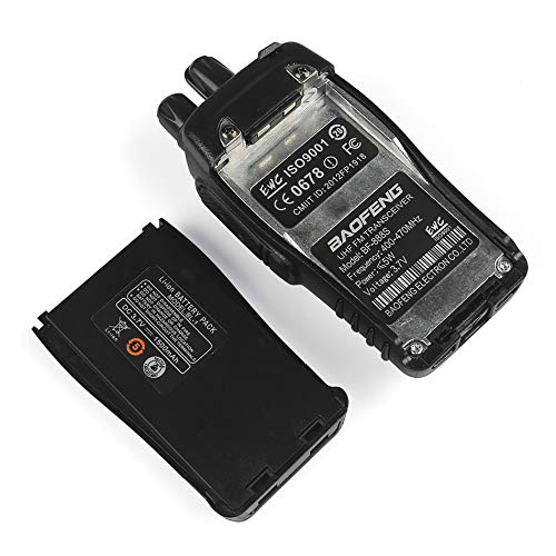 6pcs BAOFENG BF-888S Walkie Talkie for Adults, Long Range Two Way Radio, 1500mAh 16 CH, 6 Radios 6 Earpieces 1 Six-way Charger 1 Cable