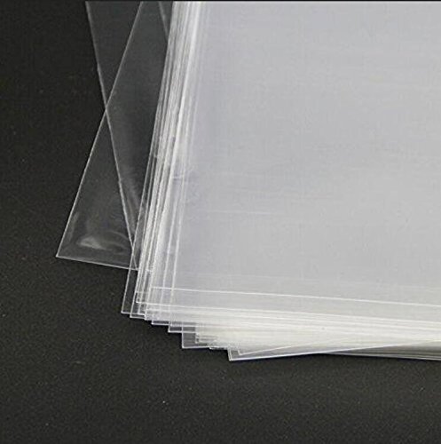 100PCS 4.5x5.5 inch Clear Automatic Sealing Flat Cello/Cellophane Bag Packaging Treat Bags Favor Bags with Self Seal Lip Adhesive Closure for Snacks Bakery Candies