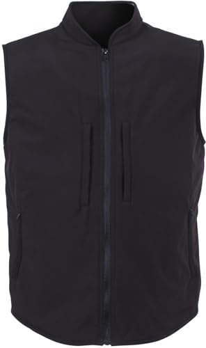 Rothco Men's Professional CCW Concealed Carry Soft Shell Vest, Black - 2XL
