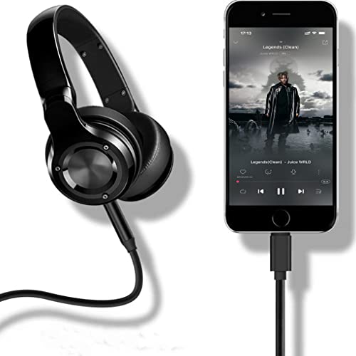 Wahbite Lightning to 3.5mm Audio Cable Compatible with iPhone 14/13/12/11/XR/XS/X/8/7/6 Plus/SE 2, iPad