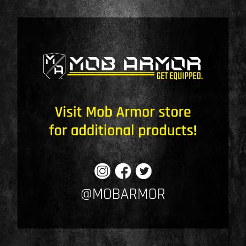 Mob Armor Magnetic Wireless Phone Charger - Voltage Series Phone Car Charging Station - Apple iPhone & Samsung Android Accessories - Wireless Charger Magnet Phone Holder