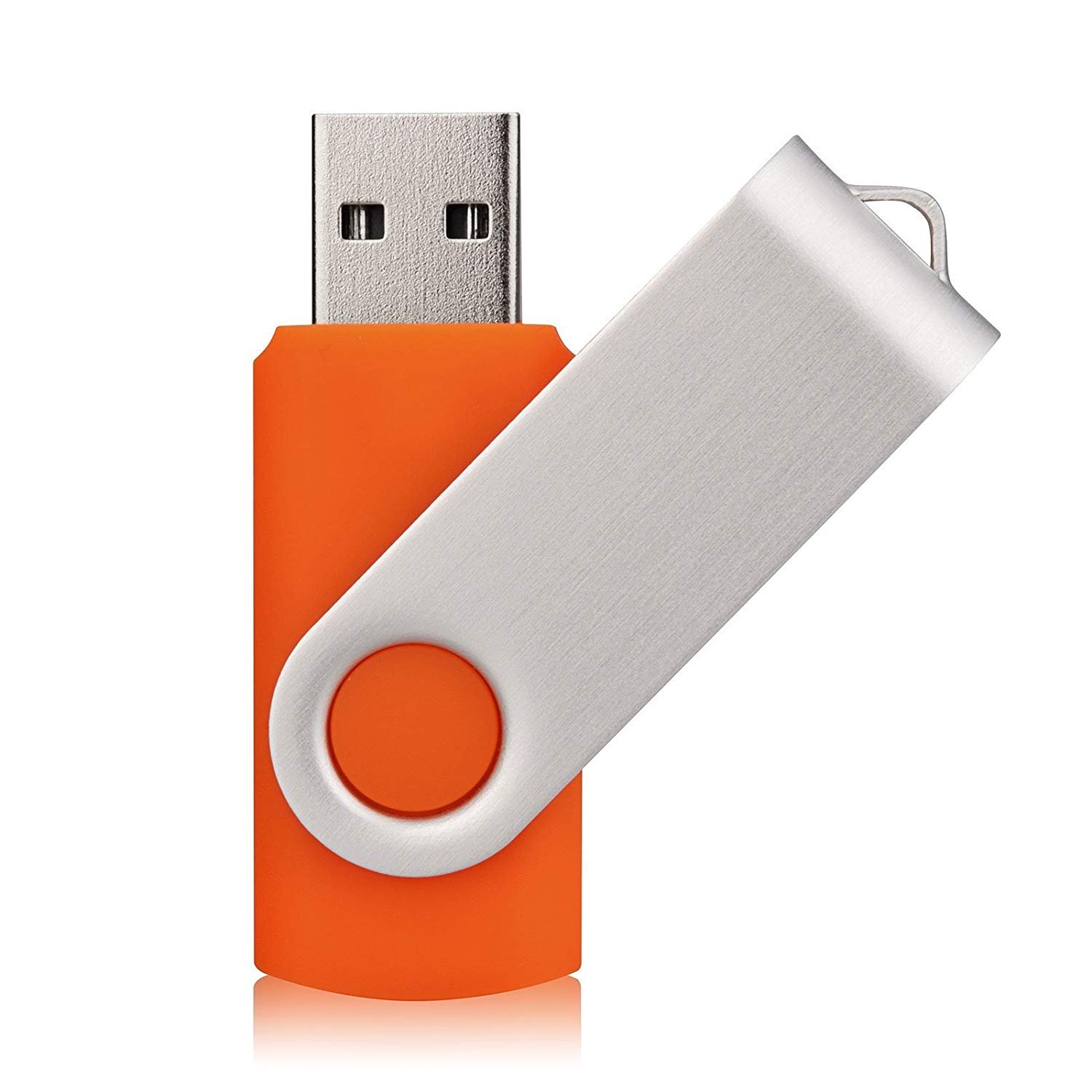 Aiibe 8GB USB Flash Drive Colorful 8G Memory Stick Thumbdrives 10 Pack (Mix Colors : Black Blue Red Green Orange White Yellow Pink Purple Silver)