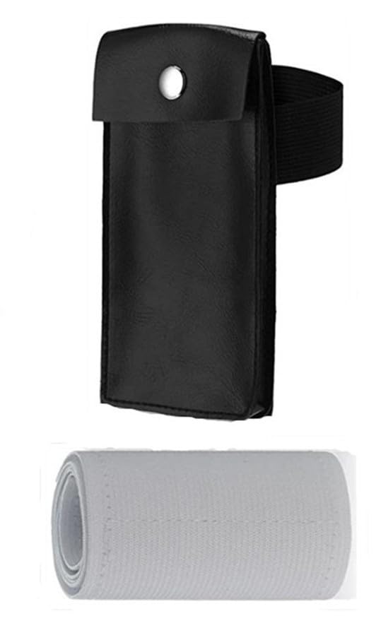 Master Online Ninja Kunai Bag with Bandage Cosplay Japan's Anime Ninja Costume Accessories Black