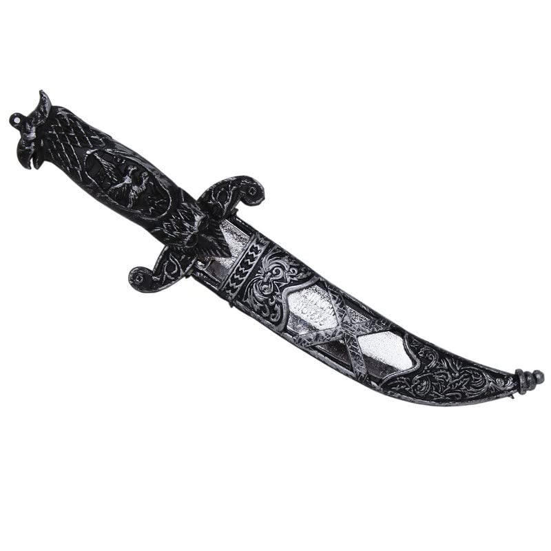 5 Pcs Plastic Pirate Knife Small Assassin Dagger for Pirate Costume Accessories Pirate Party Props Halloween Supplies