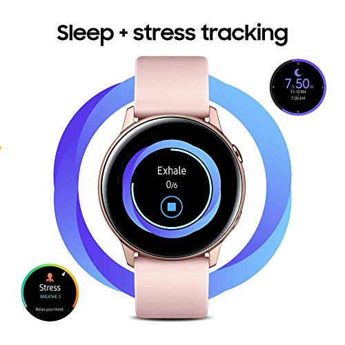 SAMSUNG Galaxy Watch Active (40mm), phone ,Black - US Version with Warranty (Renewed)