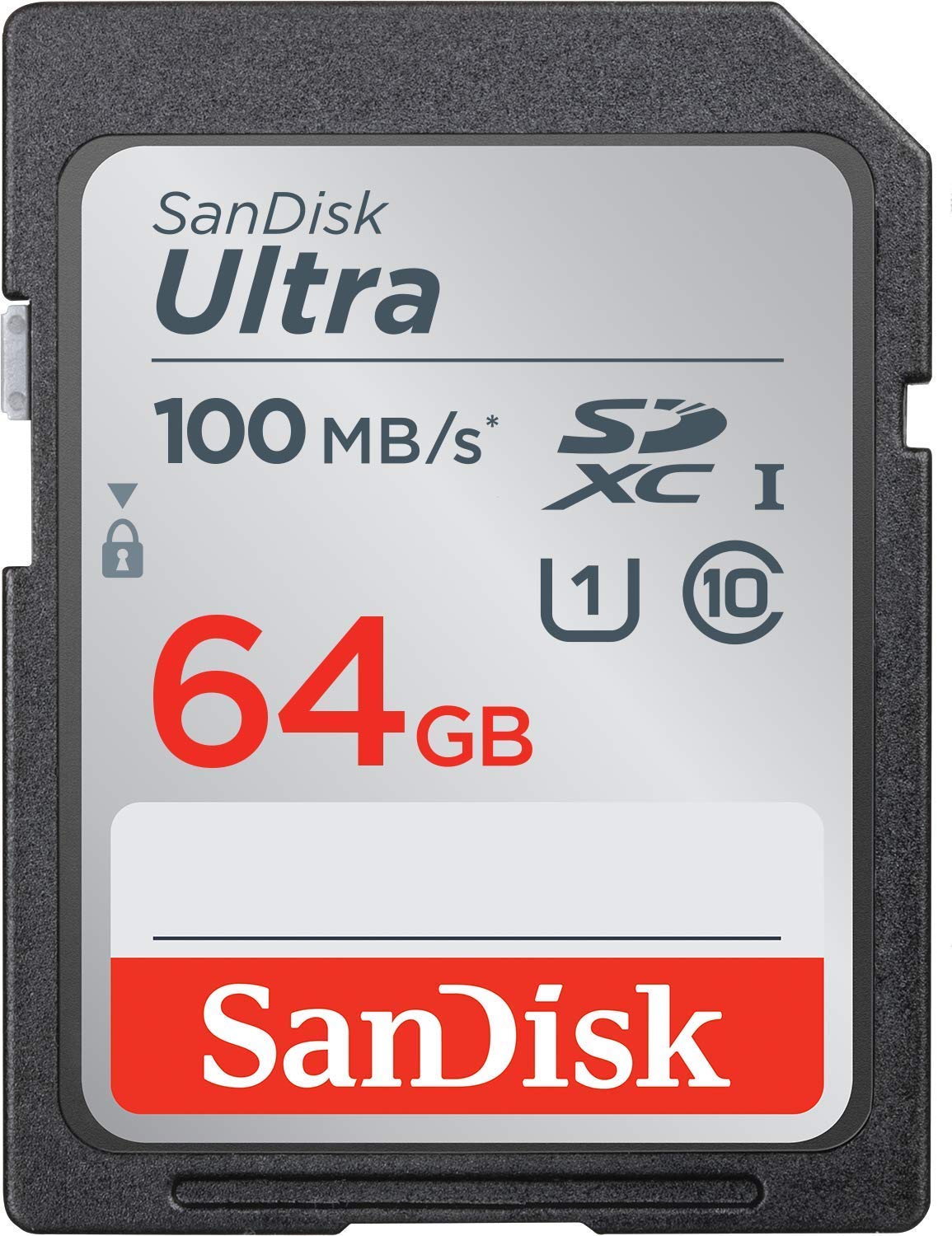 SanDisk 64GB Ultra SD Memory Card for Nikon Coolpix L340, B500, A10, L32, S7000, A300, P900, Camera UHS-I Class 10 (SDSDUNR-064G-GN6IN) Bundle with Everything But Stromboli Memory Card Reader
