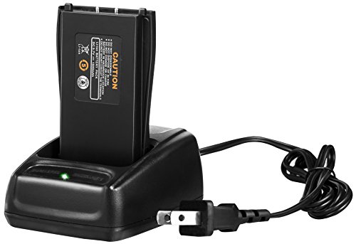 Arcshell Rechargeable Long Range Two-Way Radios with Earpiece 6 Pack Walkie Talkies Li-ion Battery and Charger Included