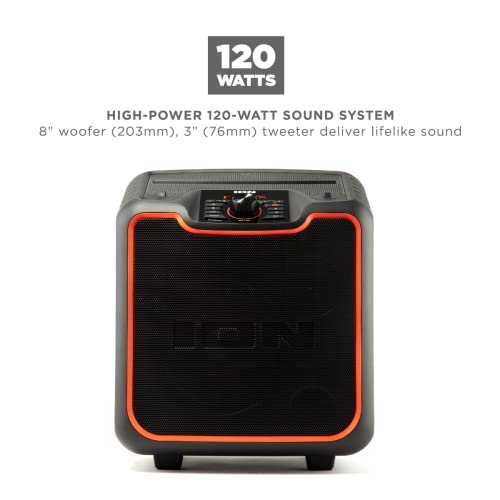 Ion Sport XL - High-Power All-Weather Rechargeable Bluetooth and NFC Enabled Speaker - MK3 (Renewed)