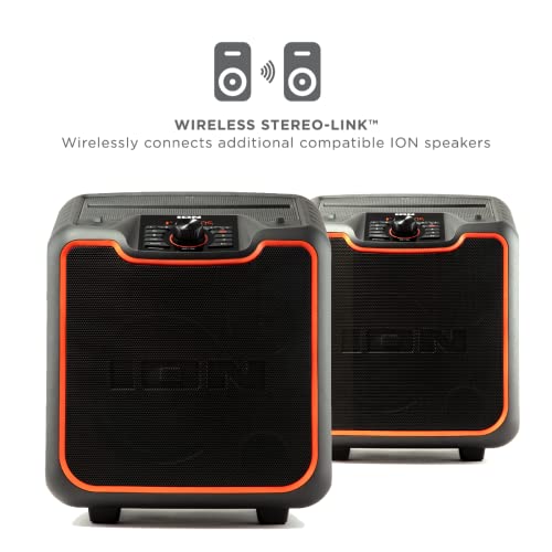 Ion Sport XL - High-Power All-Weather Rechargeable Bluetooth and NFC Enabled Speaker - MK3 (Renewed)