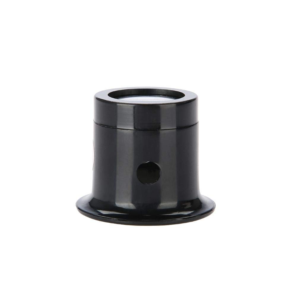 Jewelry Making Tools Portable Jewelry Loupe, Magnifying Glass, Portable Monocular Magnifier Watch Lens Reading Senior Low Vision Antique Models Jewelry Diamonds Gems Coins Stamps Rocks(5X)