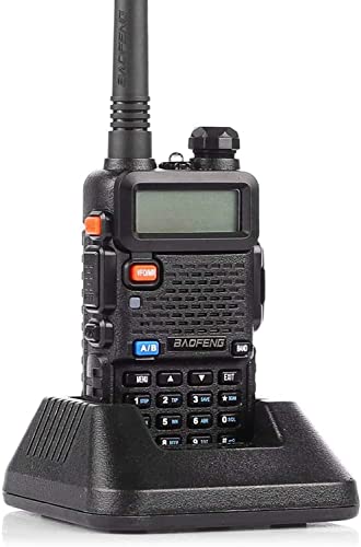 Baofeng UV-5R Dual Band Two Way Radio Pack of 6 (Black)