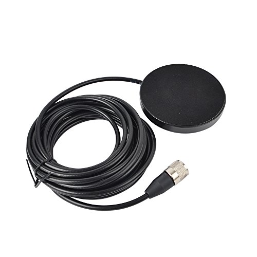 HYS TC-MB90 NMO Mount Magnetic Base for Car Bus Taxi Mobile Radio Antenna W/5M(16.4ft) RG58 Coaxial Cable PL-259 Plug