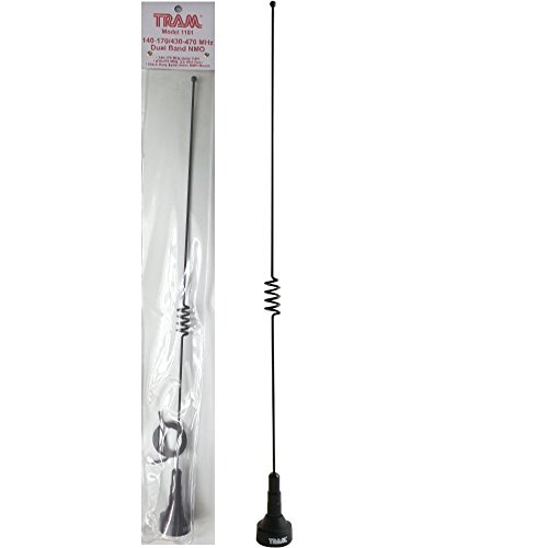 Tram 140MHz-170MHz + 430MHz-470MHz Dual Band NMO Antenna (1181)