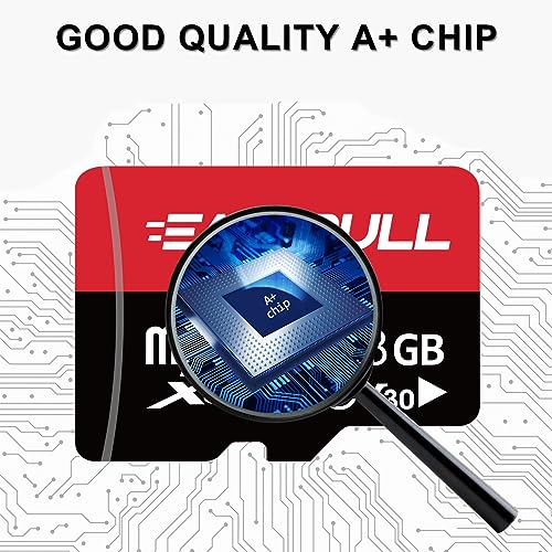 128GB Micro SD Cards 2-Pack, EASTBULL U3 SDXC Mini SD Cards 64 GB U3 SD Cards Pack UHS-I Class 10 V30 95MB/s (2 Pack)