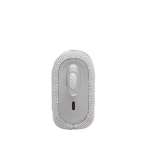 JBL Go 3 Portable Waterproof Wireless IP67 Dustproof Outdoor Bluetooth Speaker (White)