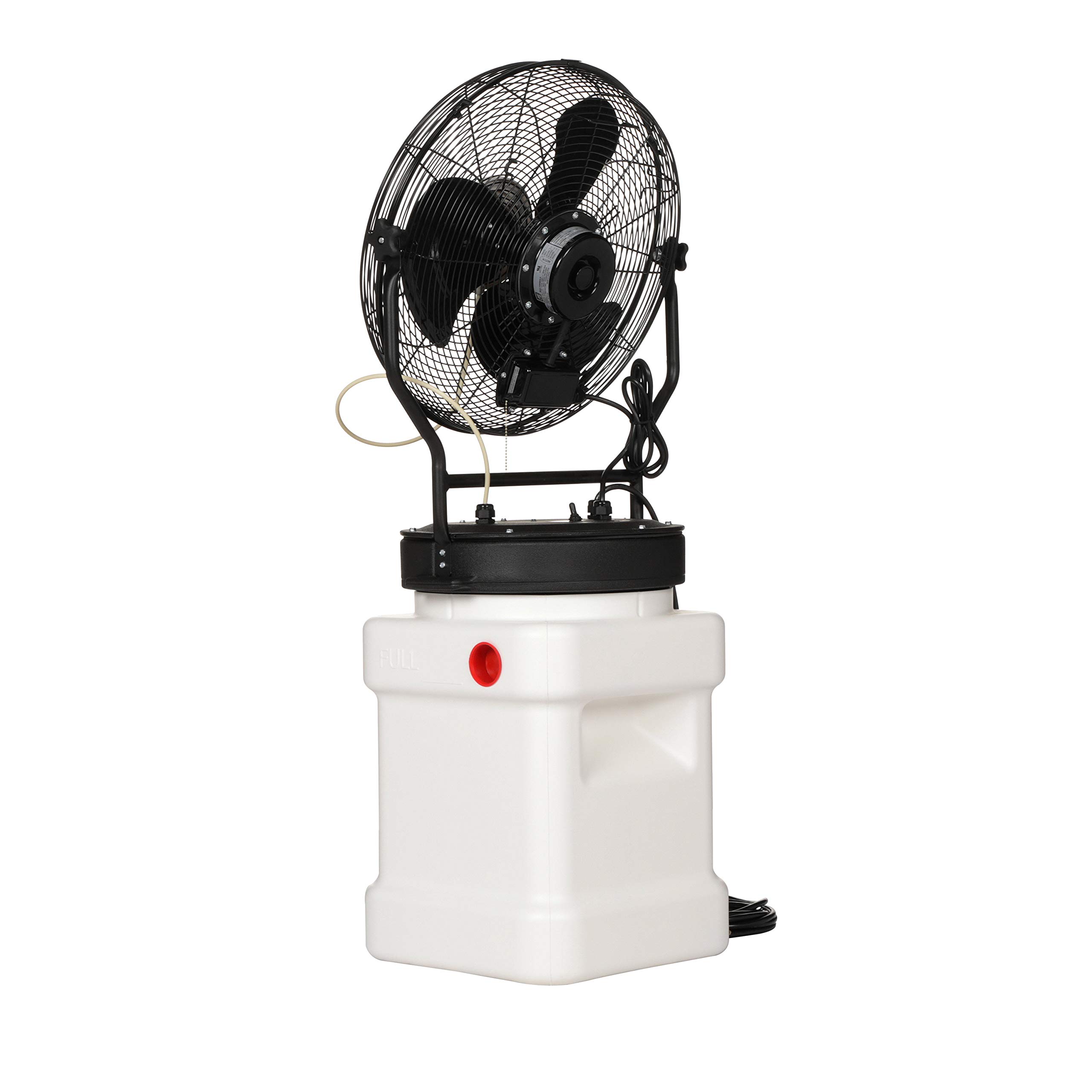 TPI PM18S Outdoor Rated Self-Contained Power Mister, Stand Alone, Medium Pressure, 18" Blade Size, 120-Volt with GFCI Plug