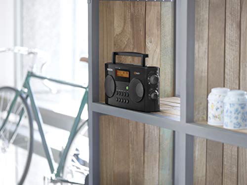 Sangean HDR-16 HD Radio/FM-Stereo/AM Portable Radio, Black
