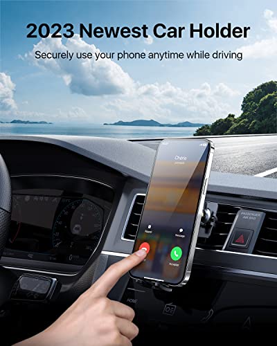 andobil Magnetic Phone Holder for Car - Strongest Magnet & Safer Driving, MagSafe Vent Mount 360° Adjustable Magnetic Phone Holder Compatible with iPhone14 Pro/14 13 12 Pro Max MagSafe Car Accessories