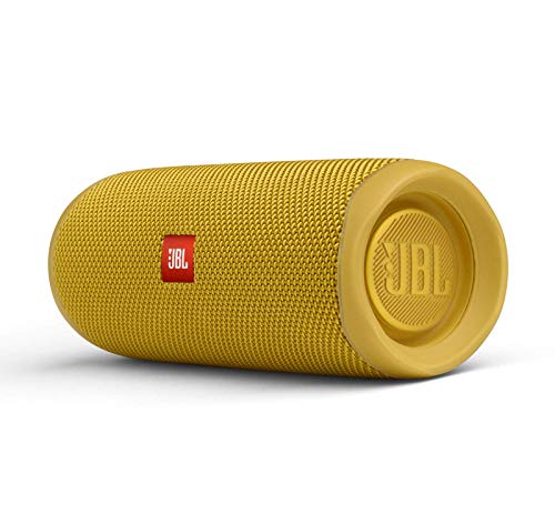 JBL FLIP 5 Waterproof Portable Bluetooth Speaker - Yellow (Renewed)