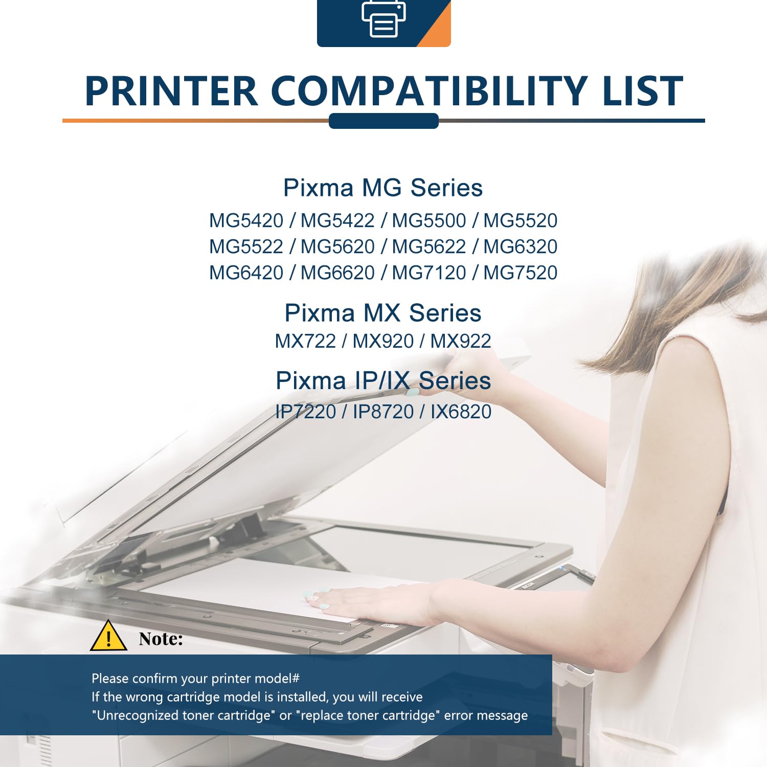 Ankink Compatible Canon PGI 250XL CLI 251XL Ink Cartridge use with PIXMA MX922 MX920 IP7220 MG5520 MG5420 IX6820 IP8720 MG7520 MG7120 MG6320 Printer 250 251 XL Black Combo Pack(2 PGBK,2 Black) pgi250