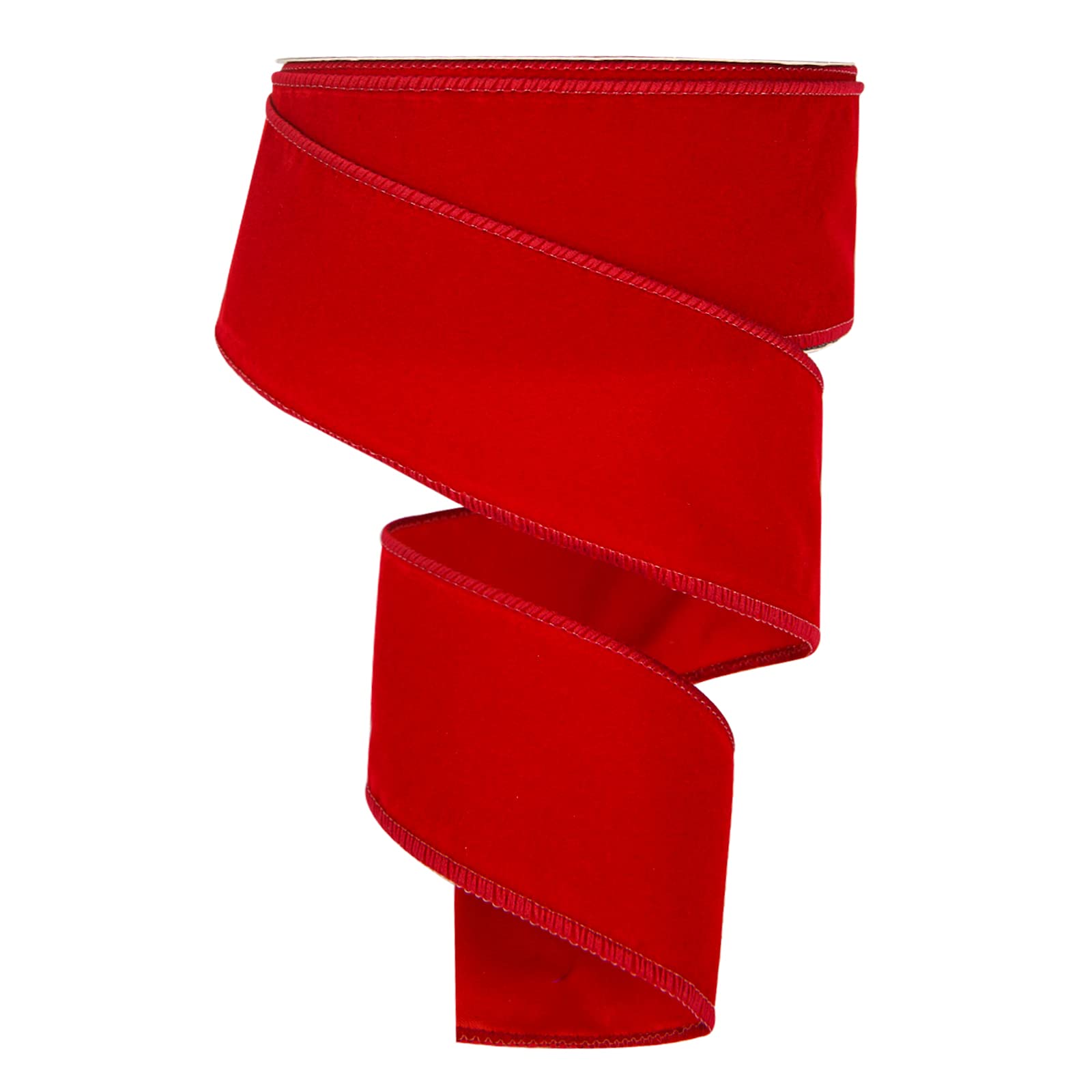 25 Yards Red Ribbon for Gift Wrapping 2.5" , Red Wired Ribbon, Red Curling Ribbon,Red Satin Ribbon,Red Burlap Ribbon, Gift Ribbon for Bows Bridal Wedding Ceremony Decorations